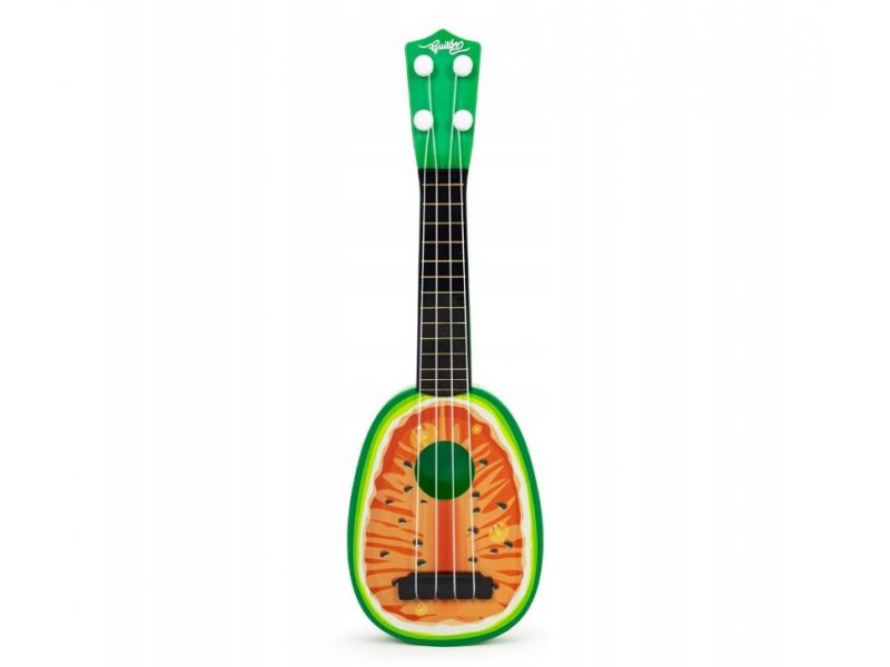 ECO TOYS UKULELE GITARA ZA DECU LUBENICA ZELENA