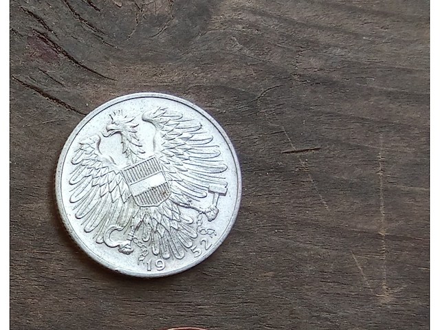 AUSTRIJA 5 S 1952