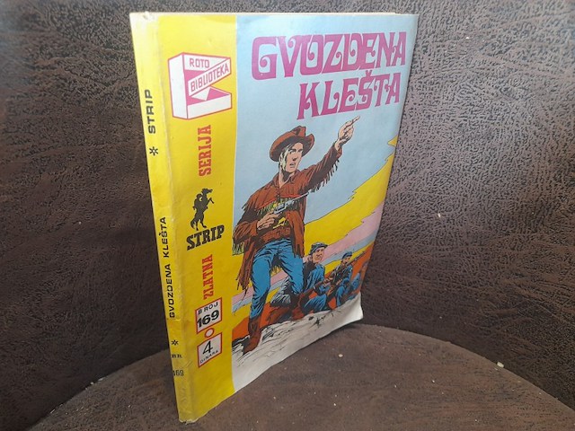 Zlatna serija 169 - Gvozdena klešta - Teks