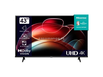 SMART LED TV 43 Hisense 43A6K 3840x2160/UHD/4K/DVB-T2/S2/C