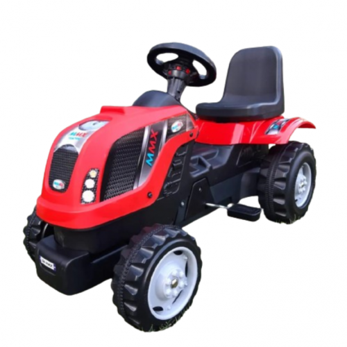 Traktor na pedale MMX crvena