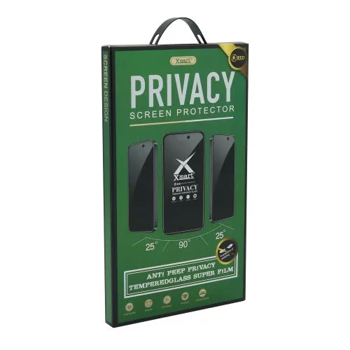 Zaštino staklo (glass) X mart 9D PRIVACY za iPhone 14 Pro (6.1) (MS)