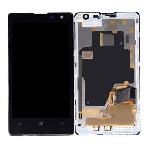 LCD ekran / displej za Nokia 1020 Lumia+touchscreen crni+frame