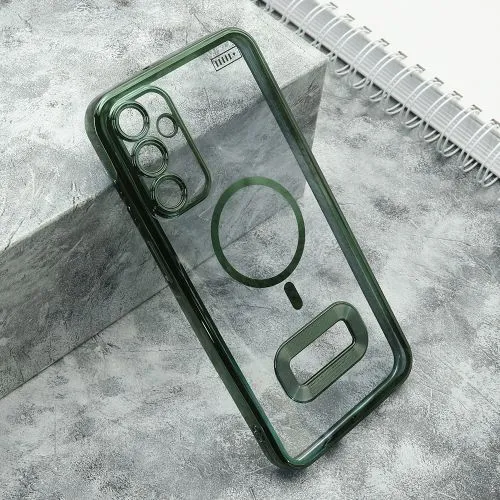 Futrola - maska COLOR EDGE MagSafe za Samsung A156 Galaxy A15 5G zelena (MS)