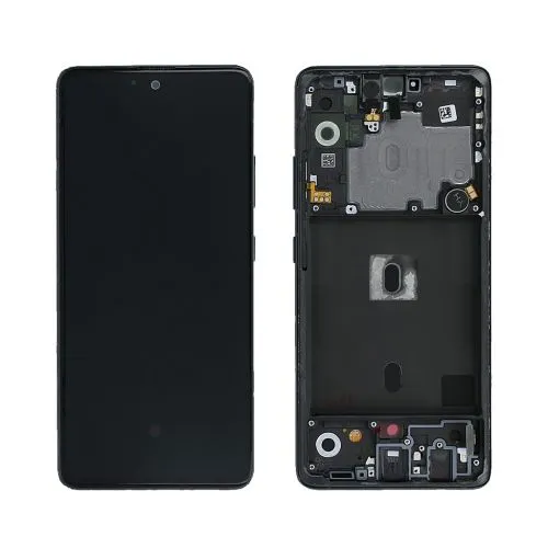LCD ekran / displej za Samsung A516/Galaxy A51 5G 2020+touch screen crni+frame Service Pack Original/GH82-23100A