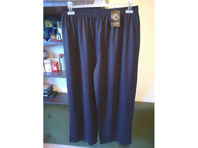 Nove zenske pantalone za punije dame Cadoro 3XL Crne