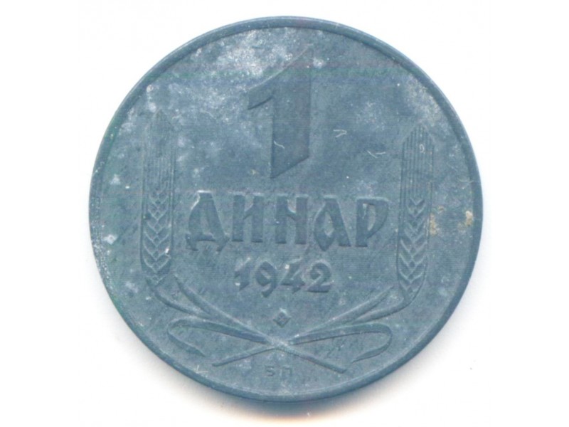 1 dinar 1942