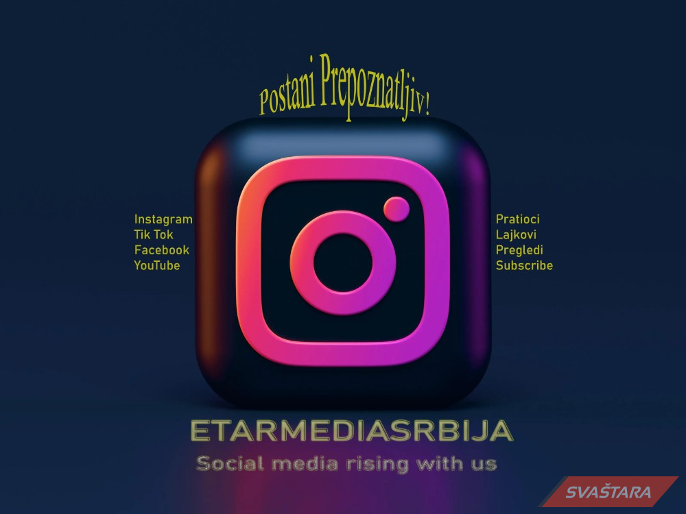 Instagram Tik Tok Pratioci Lajkovi Pregledi