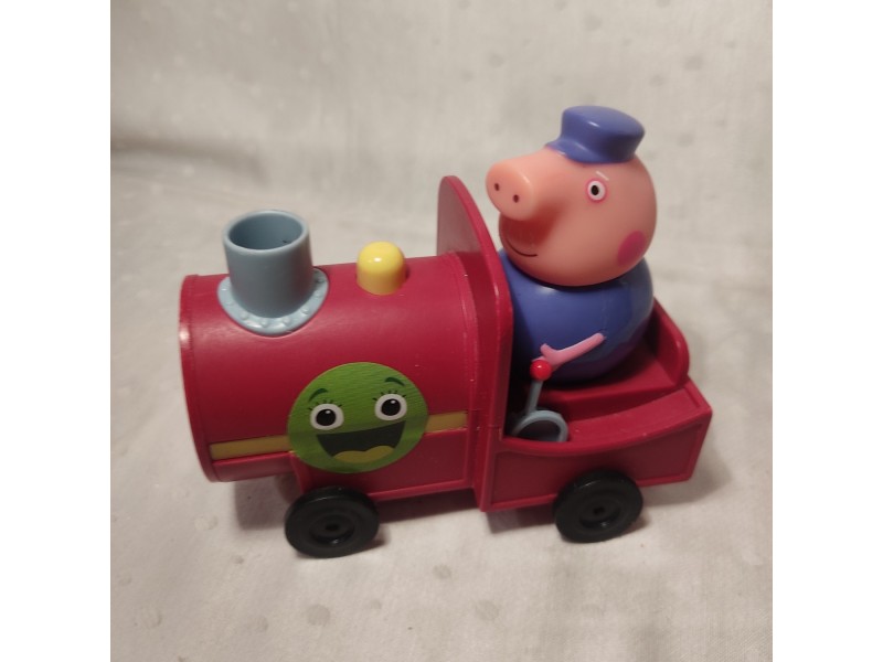 PEPPA PIG GRANDPA TRAIN 2003. IGRAČKA PEPA PRASE DEDA