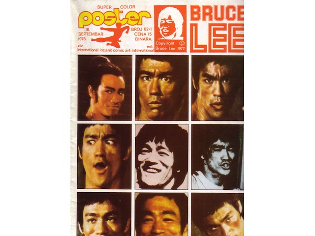 Bruce Lee - Poster