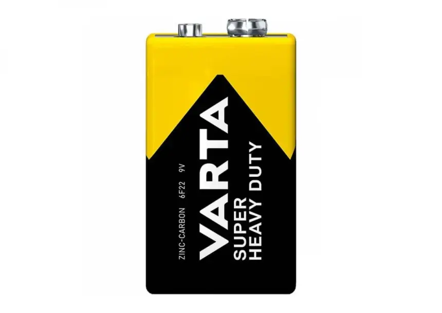 VARTA Superlife 9V SUPER HEAVY DUTY 6F22, Cink-karbon baterije, Pakovanje 1kom