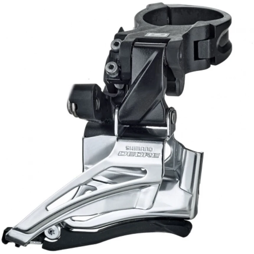SHIMANO MENJAČ PREDNJI SHIMANO DEORE FDM6025H DOUBLE FOR REAR 10 BRZINA HIGH CLAMP DOWN SWING DUAL PULL BAND TYPE 349MM INCL ADAPTOR 286MM & 318MM CS ANGLE 6669 FOR TOP GEAR 3438T INDPACK IFDM6025HX6