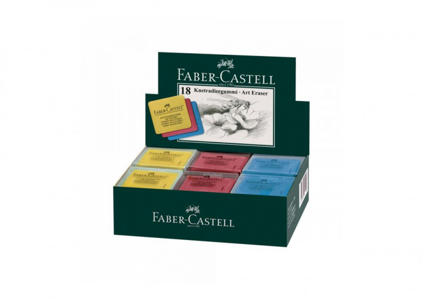 Gumica Faber Castell umetnička gnjeca pastel (1/18) 127321