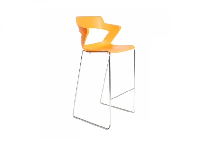 Barska stolica AOKI BAR PC - Plastična školjka