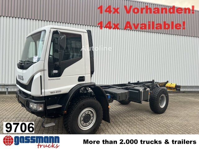 Novi IVECO EuroCargo ML150E24 WS 4x4, Euro3, mehrfach kamion šasija