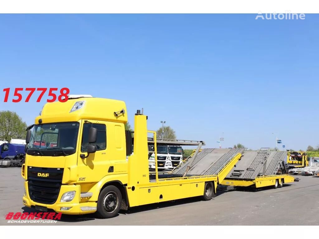 DAF CF 370 Tijhof 6-Lader Full Air Dakairco ACC autotransporter + prikolica autotransportera