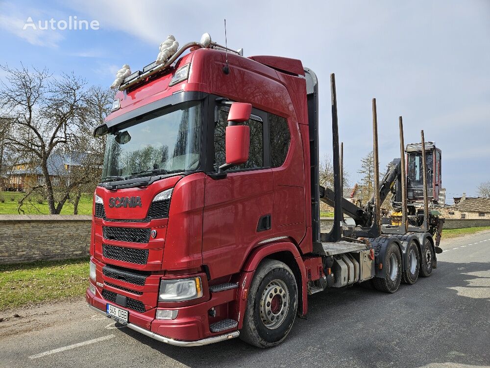 Scania R500 kamion za prevoz drva