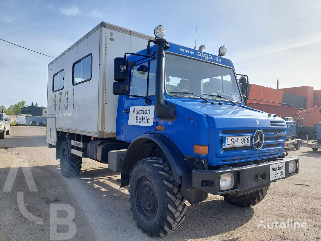 Prodaje se Mercedes-Benz Unimog kamion radionicu na aukciji