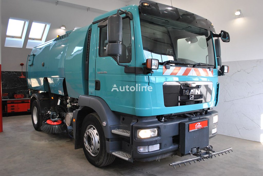 MAN TGM 18.290 Zamiatarka Kehrmaschine BUCHER PM10 L/R Karcher 2 Sil vozilo za čišćenje ulica