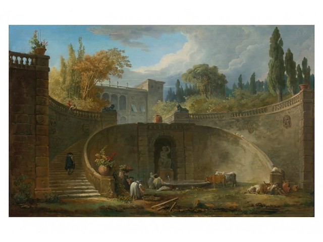 Hubert Robert REPRODUKCIJA (FORMAT A3)