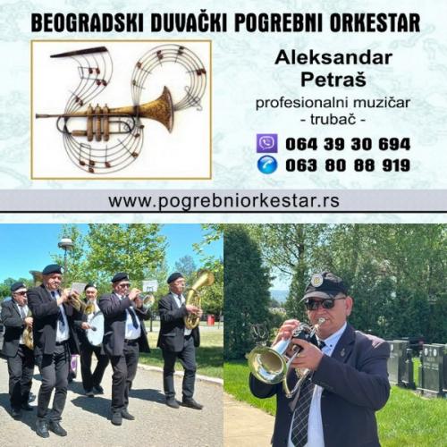 Pogrebni orkestar Beograd trubači muzika sahrane