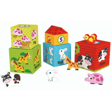 Tooky toy kocke, farma ( A081844 )