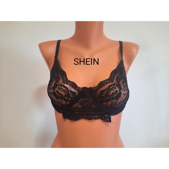 SHEIN crni grudnjak vel M 75/80