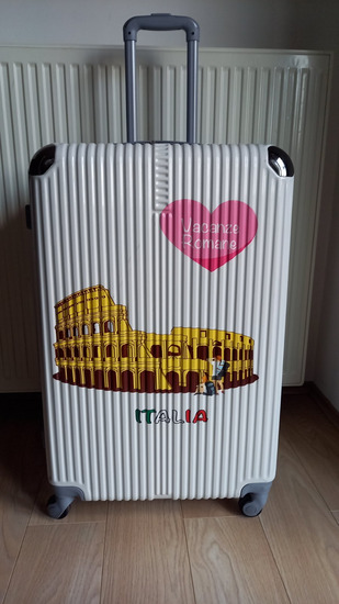 Veliki putni kofer "ITALIA" 74cm - kao Nov
