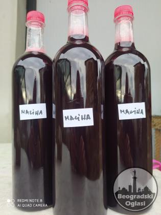 Domaći sirup od maline