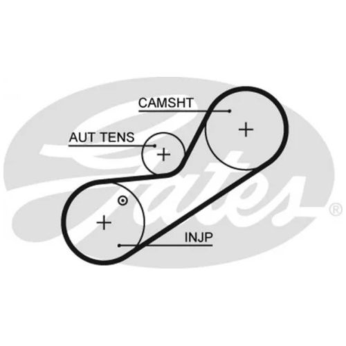 Kaiš zupčasti GATES 5546XS