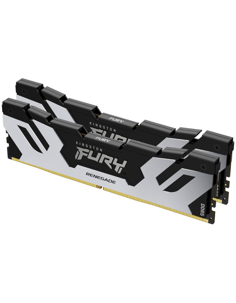 KINGSTON DIMM DDR5 32GB (2x16GB kit) 8000MT/s KF580C38RSK2-32 FURY Renegade Silver/Black XMP