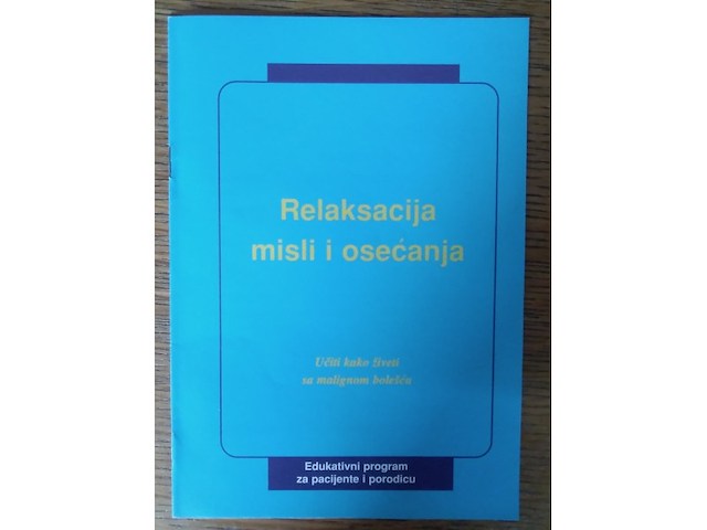 Relaksacija misli i osećanja