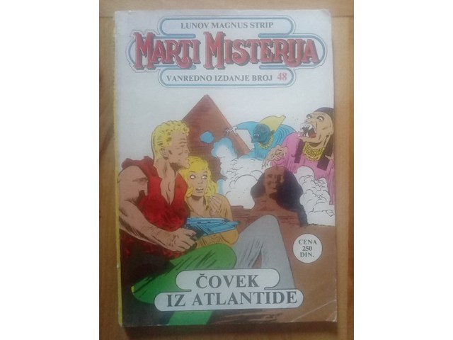 Marti Misterija-Čovek iz Atlantide (Dnevnik, Br. 48)