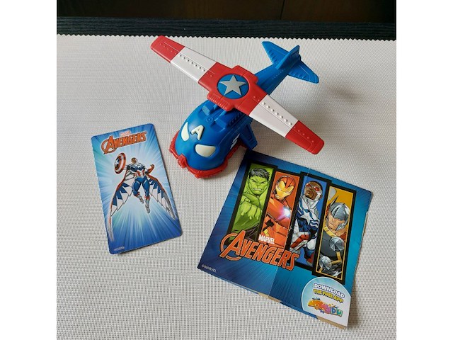 Kinder Maxi  2023 g. CAPTAIN AMERICA Helikopter