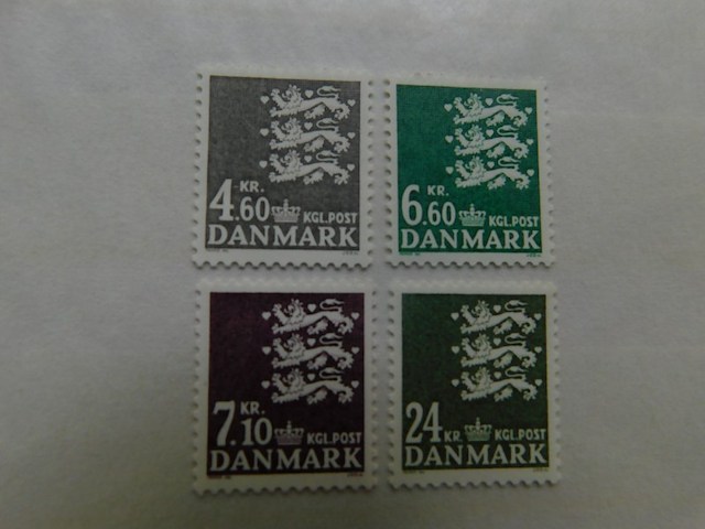 DANMARK 1988 KOMPLET ČISTA SERIJA