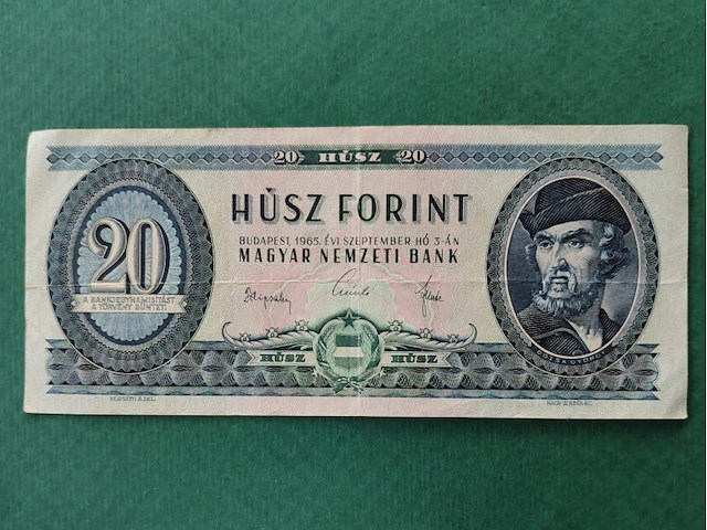 20 FORINT 1965