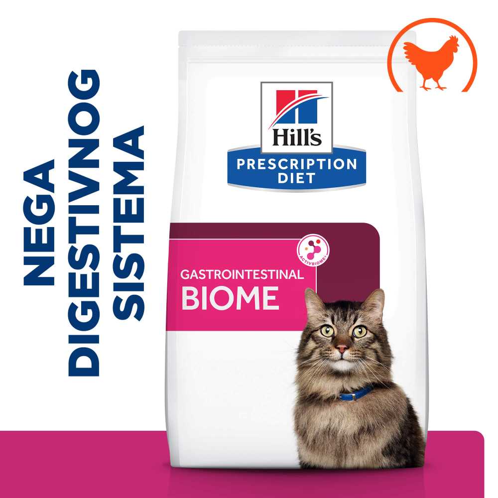 Hill's Prescription Diet cat veterinarska dijeta Gastrointestinal Biome 1.5kg