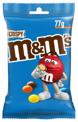 BOMBONE ČOKOLADNE CRISPY M&M 77G
BOMBONE ČOKOLADNE CRISPY M&M 77G