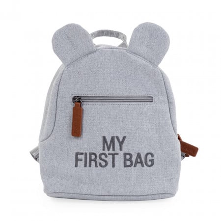 Childhome MY FIRST BAG CANVAS - GREY