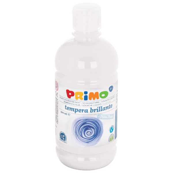 Boja tempera 0,5 litra Primo CMP 202BR500100 bela (white)