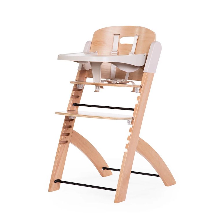 Childhome EVOSIT stolica za hranjenje + poslužavnik, natural/beige