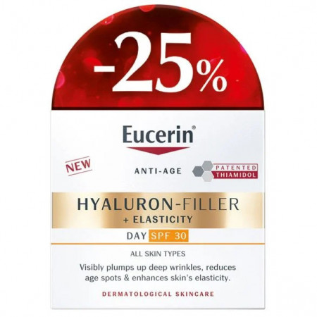 Eucerin Hyaluron-Filler + Elasticity Dnevna krema SPF 30 -25%