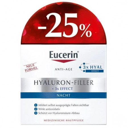EUCERIN Hyaluron-Filler Noćna krema 50ml -25%