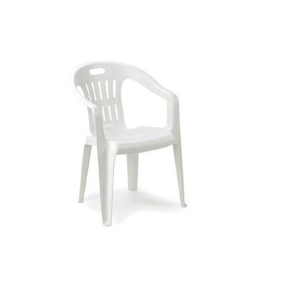 Baštenska stolica plastična Piona bela