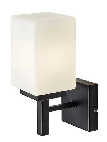 Zidna lampa Zenkai E14 1X MAX 10 mat crno