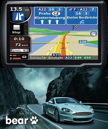 AUTO NAVIGACIJA BEAR 4.3 inch. GPS43 - NOVI MODEL