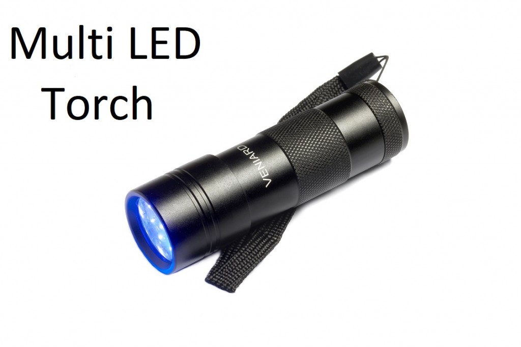 ***Veniard Multi led uv torch