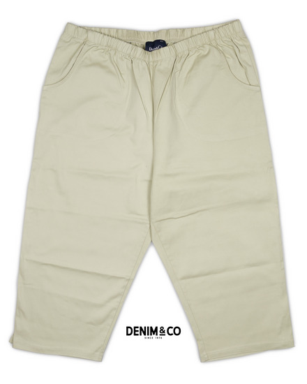 DENIM & CO 3/4 pamučne pantalone (XXL)