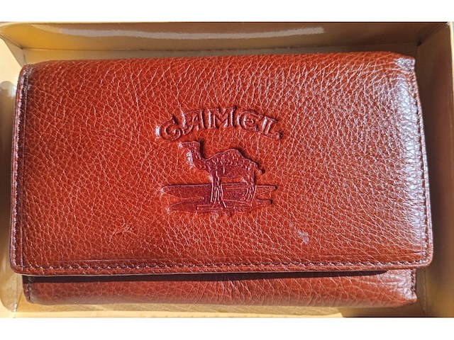 Camel leather novcanik od kamilje koze NOV