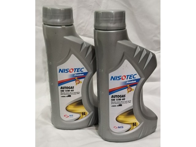 Ulje za auto NISOTEC Premium Autogas SAE 15W-40